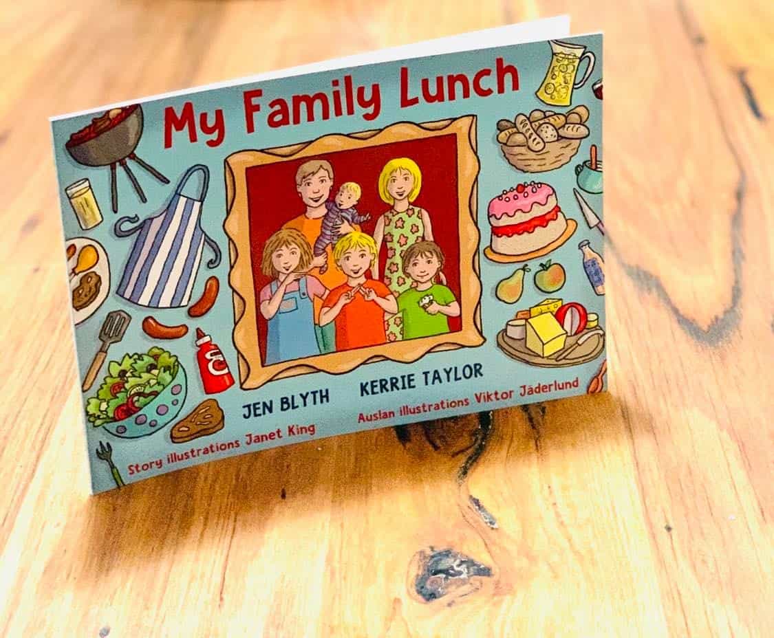 My Family Lunch - Book & Flashcards pack - MyAuslan